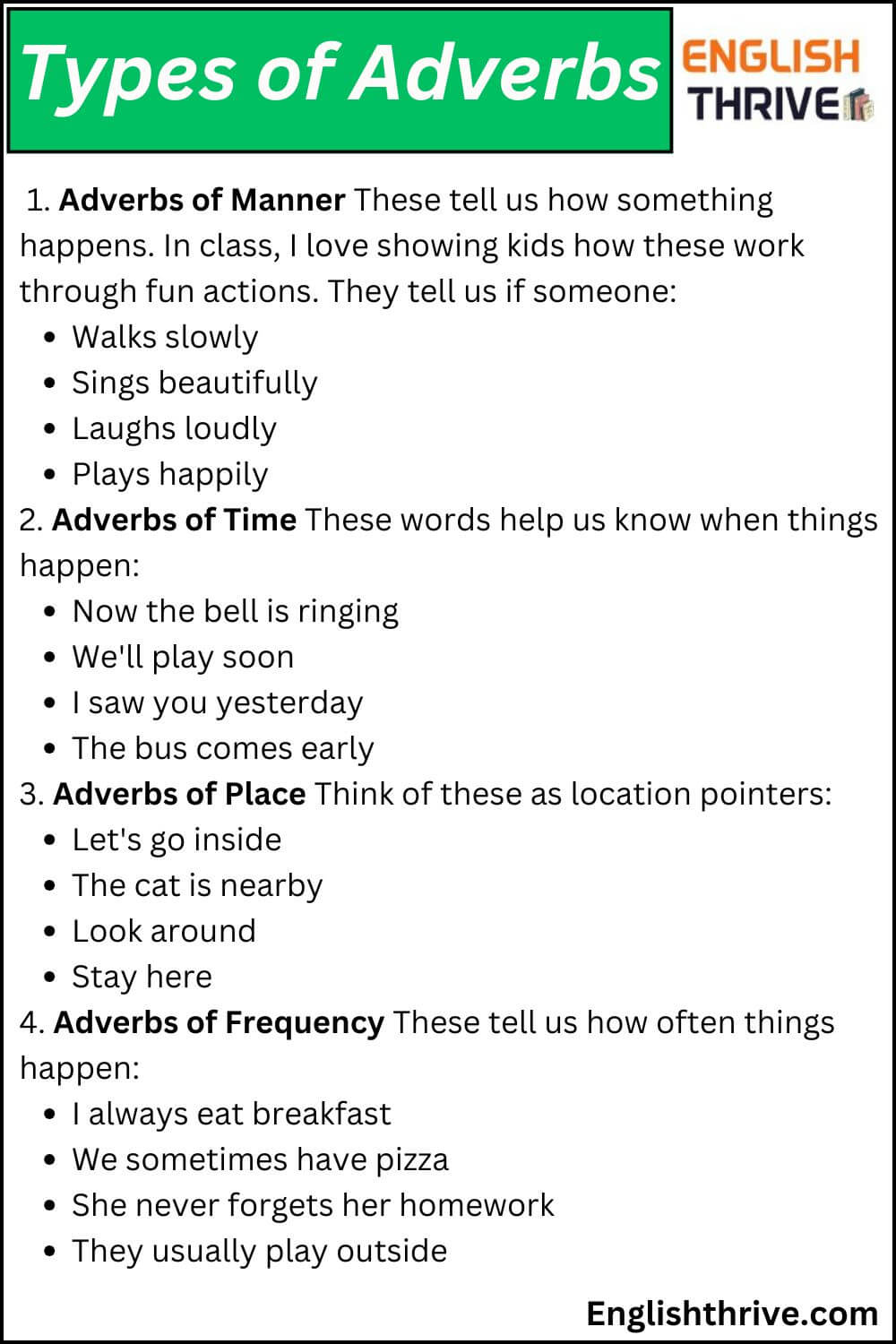 The Power Of Adverbs-Enhance Your Writing Today