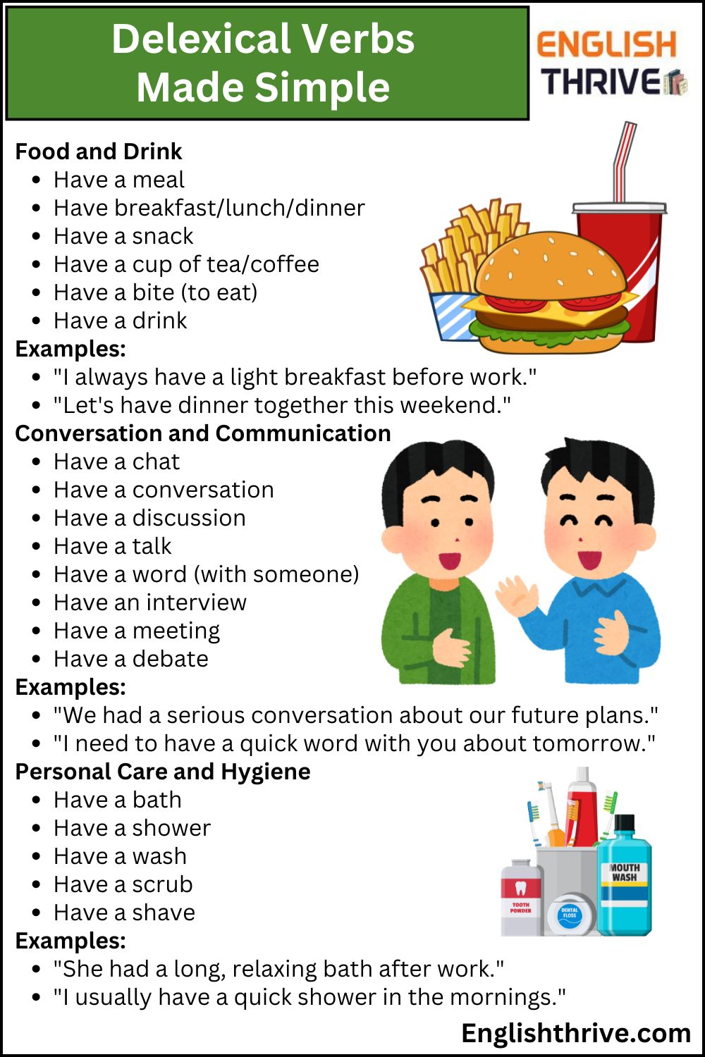 Delexical Verbs Made Simple In English